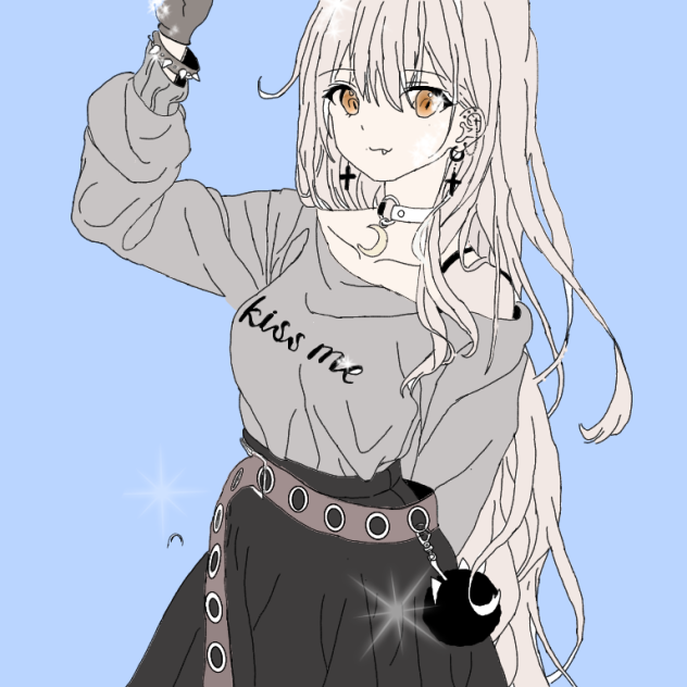 cute girl - ibisPaint