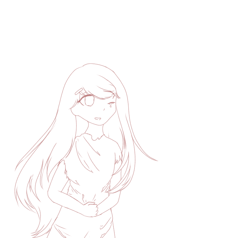 The first snowfall [outline] - ibisPaint