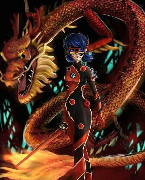 the fight of dragon bug - ibisPaint