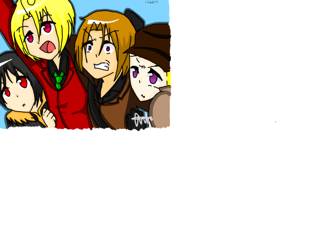 2P Axis + 2P Romano - ibisPaint