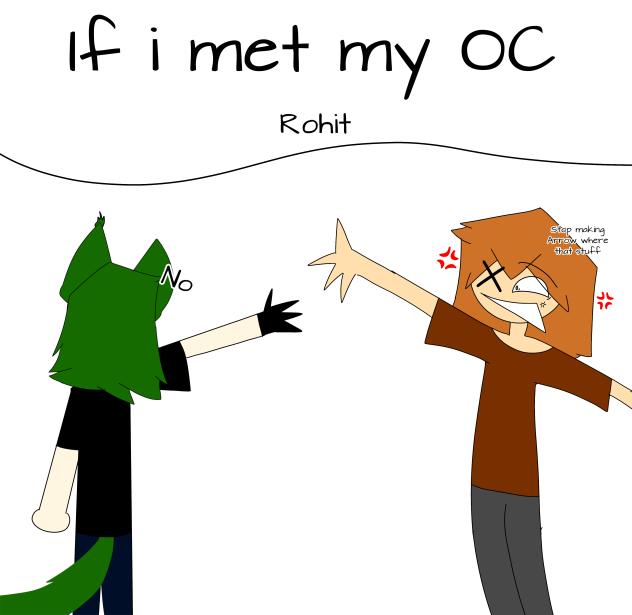 If i met Rohit - ibisPaint