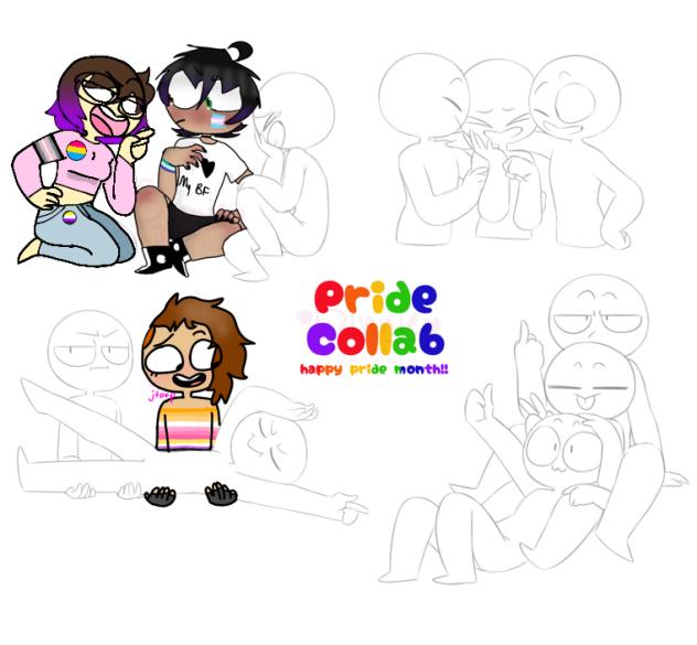 🏳️‍🌈Pride collab🏳️‍🌈 ️🥰 - ibisPaint