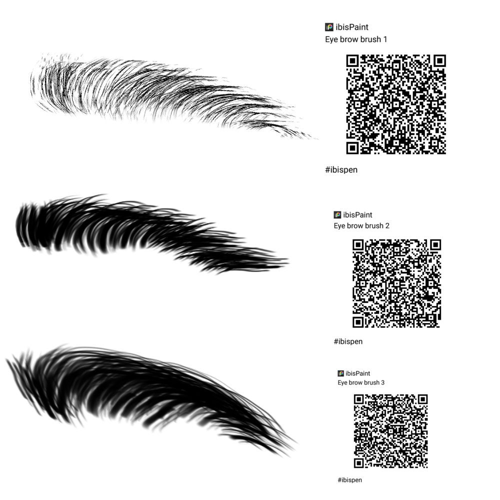 eye brow brush - ibisPaint