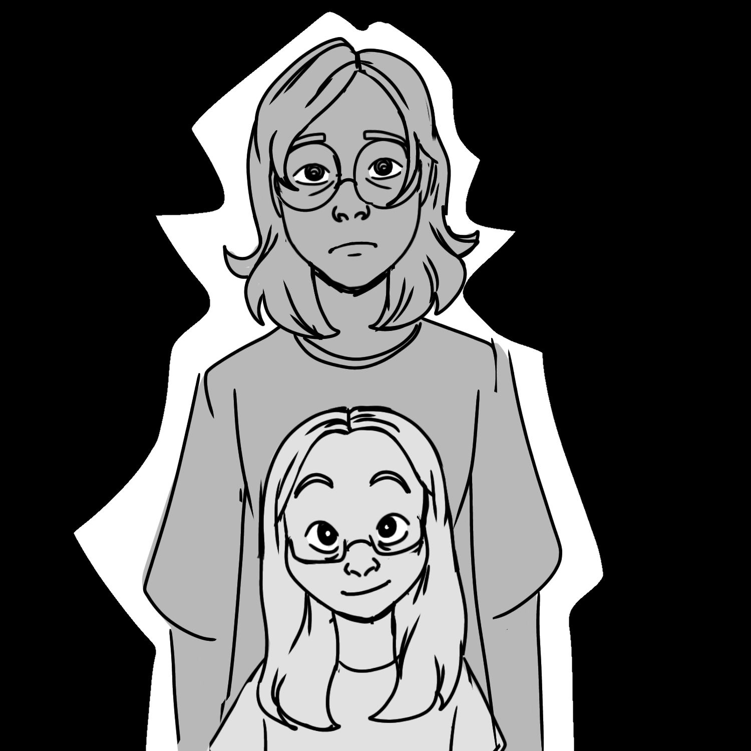 My Inner Child and Me - ibisPaint