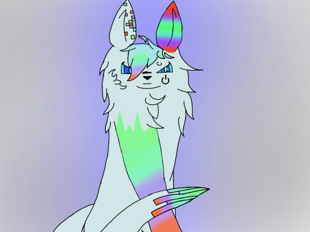 Electro Wolf - ibisPaint