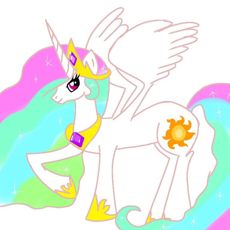 princess celestia - ibisPaint