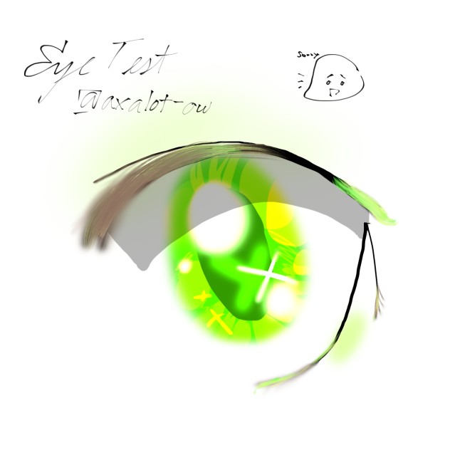 Eye shading test ! (wip) - ibisPaint