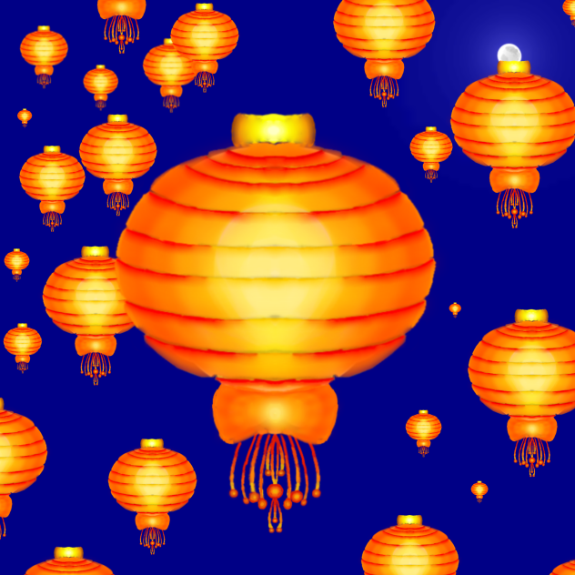 Chinese lantern festival2 - ibisPaint