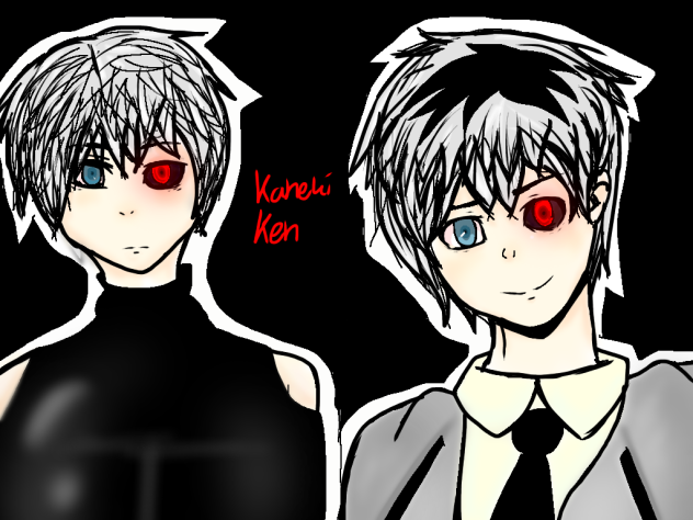Kaneki Ken speedpaint - ibisPaint