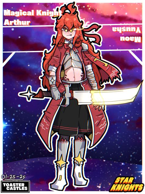 Magical Knight Arthur - ibisPaint