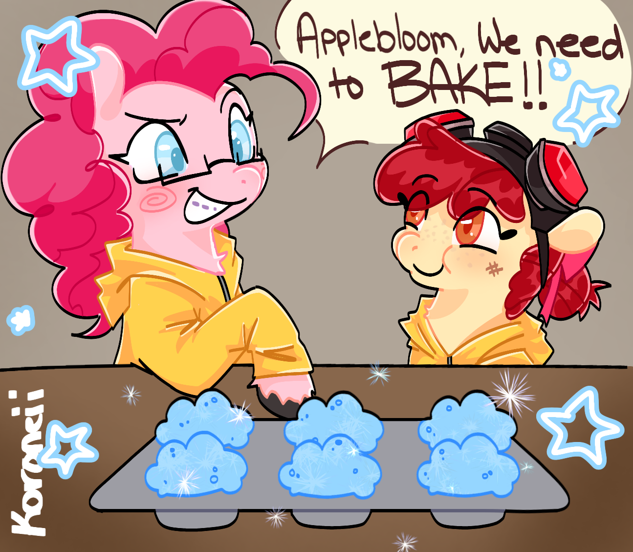 WE NEED TO BAKE!!!! - ibisPaint