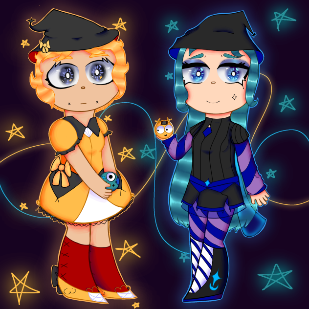 💛Erm….🩵 - ibisPaint