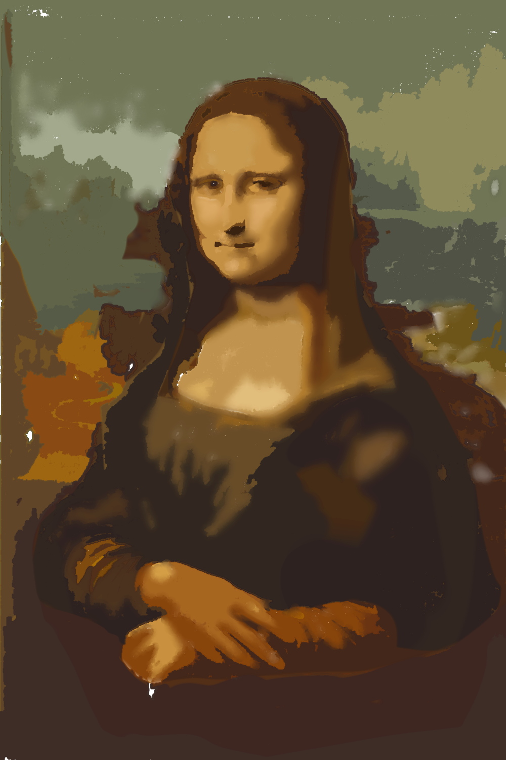 mona Liza - ibisPaint