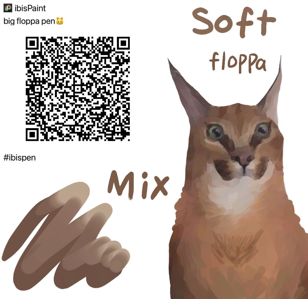 Big floppa - ibisPaint