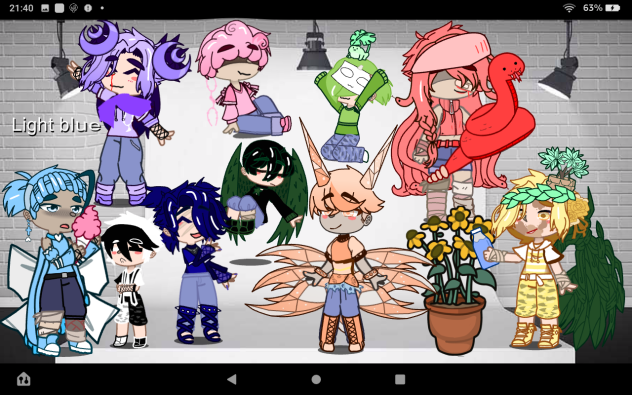 gacha cafe colours edit - ibisPaint