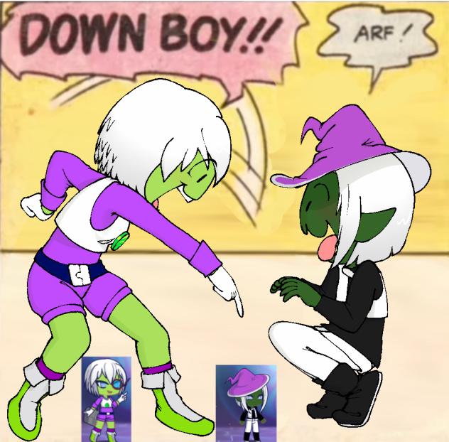 Down boy! - ibisPaint