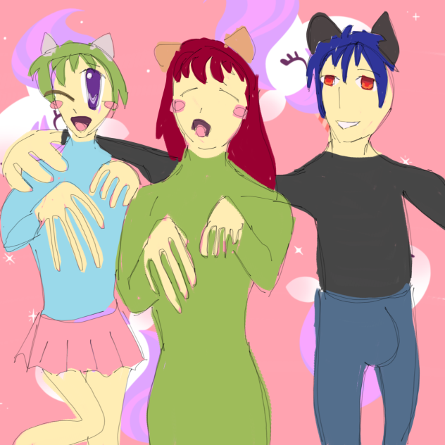 neko sugar girls - ibisPaint