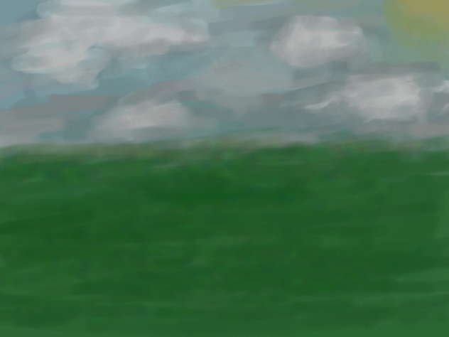 the sky. - ibisPaint