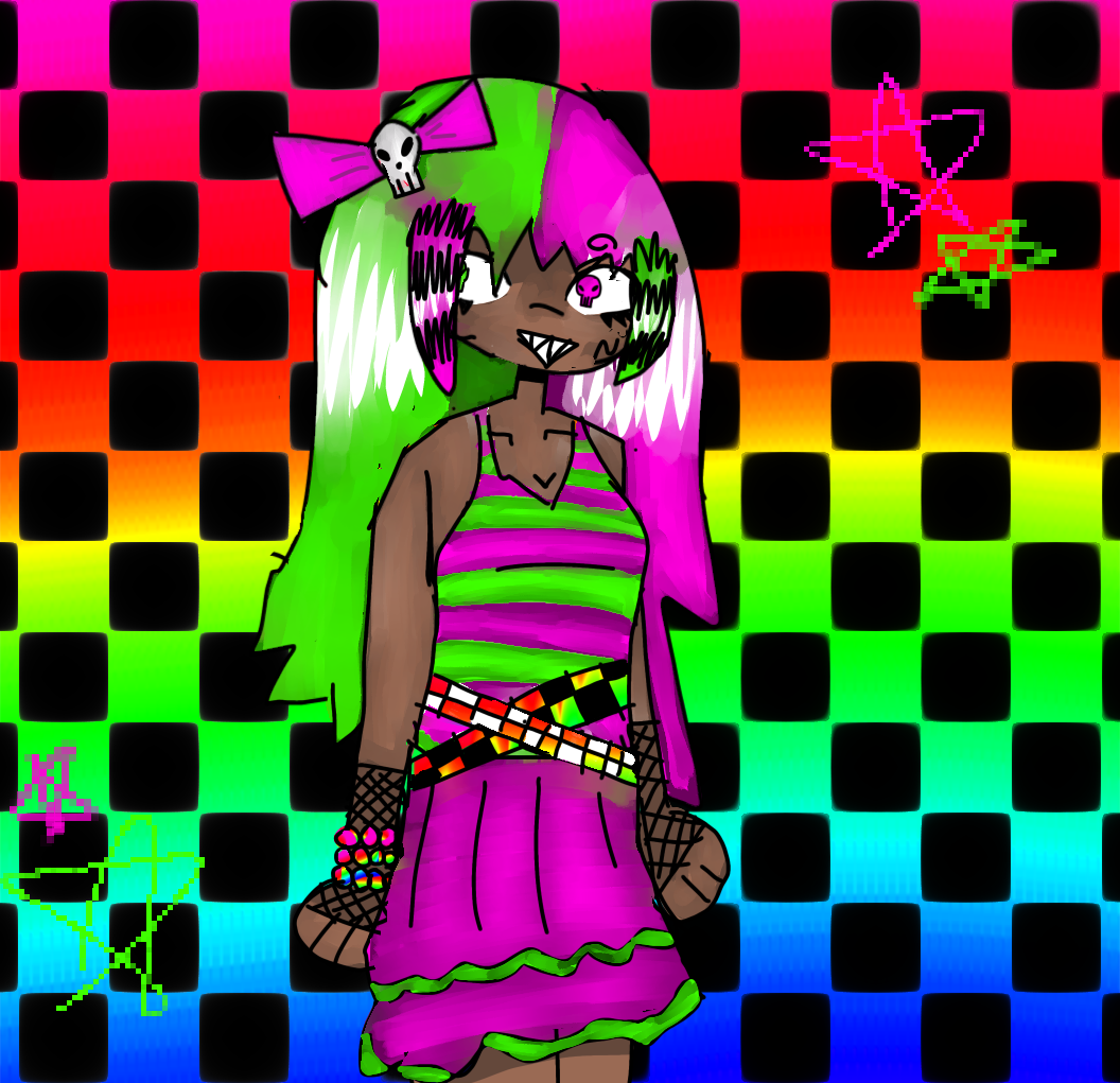 watermelon scene girl🤯 - ibisPaint