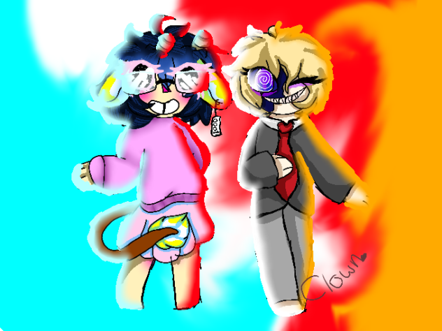 Mars and Dara - ibisPaint