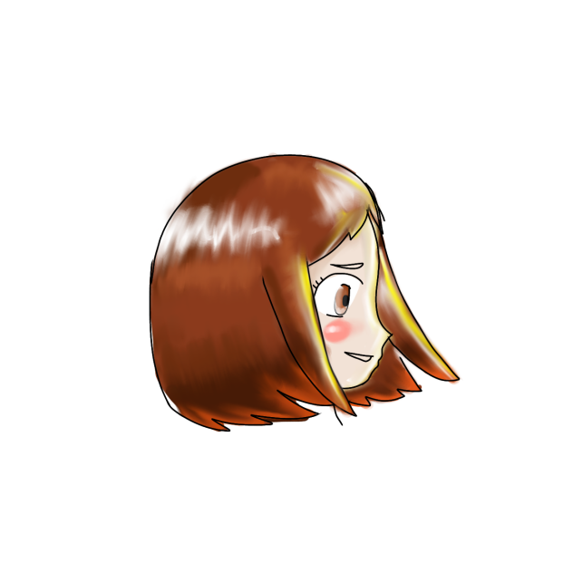 Ochaco Uraraka side profile - ibisPaint