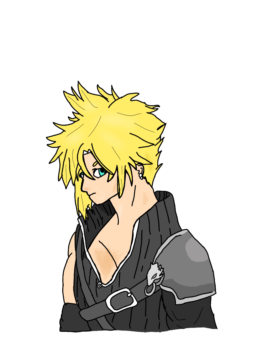 Cloud Strife - ibisPaint