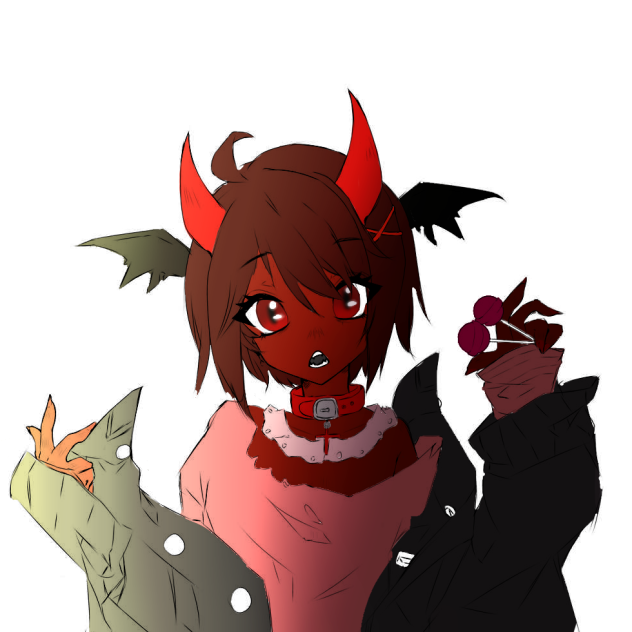 Demon girl - ibisPaint