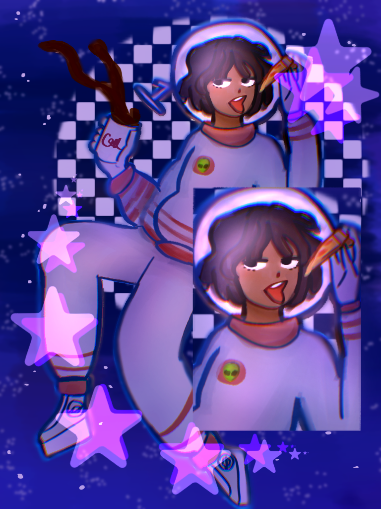 Zero-Gravity Junkfood - ibisPaint