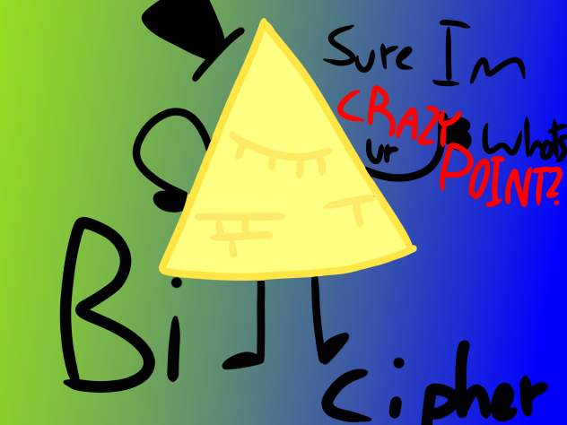 Bill cipher - ibisPaint