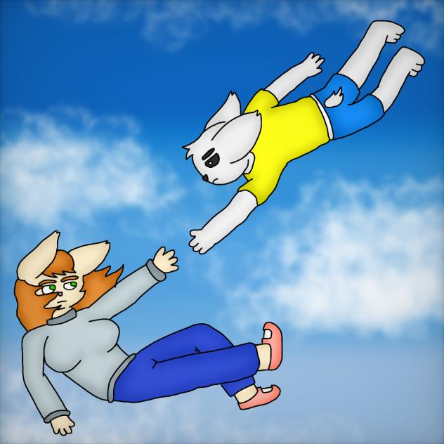 Falling In The Sky - ibisPaint