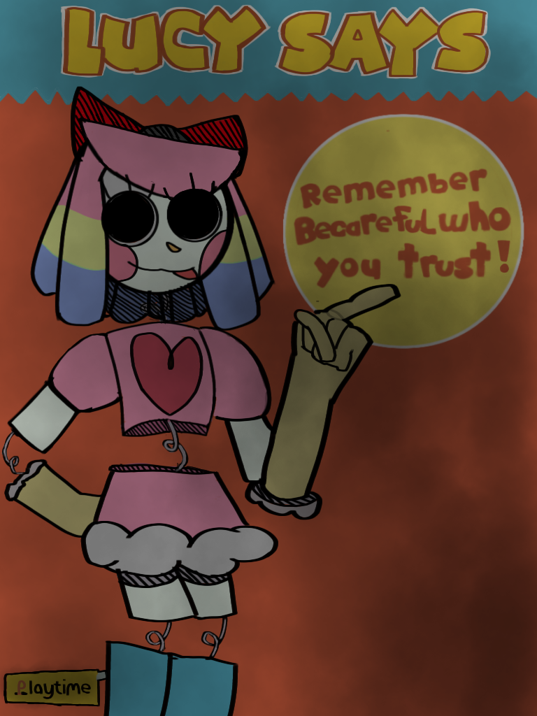 Poppy playtime poster fanmade!! - ibisPaint