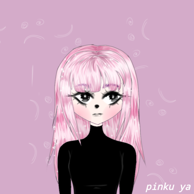 pink girl - ibisPaint