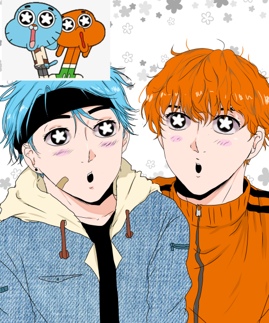 gumball&darwin - ibisPaint