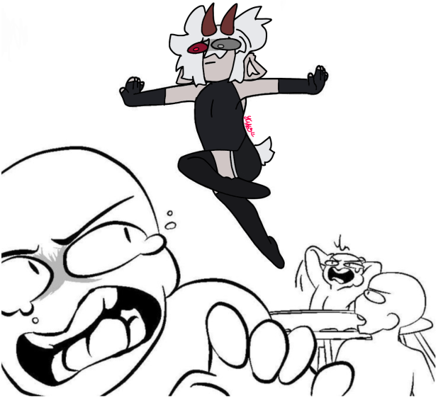 Lil goofy funni collab🤭 - ibisPaint