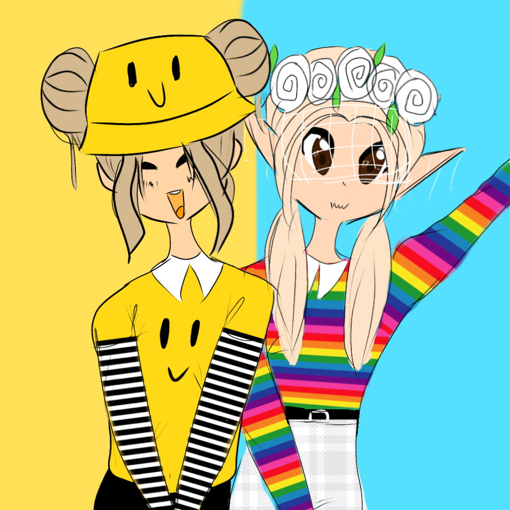 My friend’s roblox avatars - ibisPaint