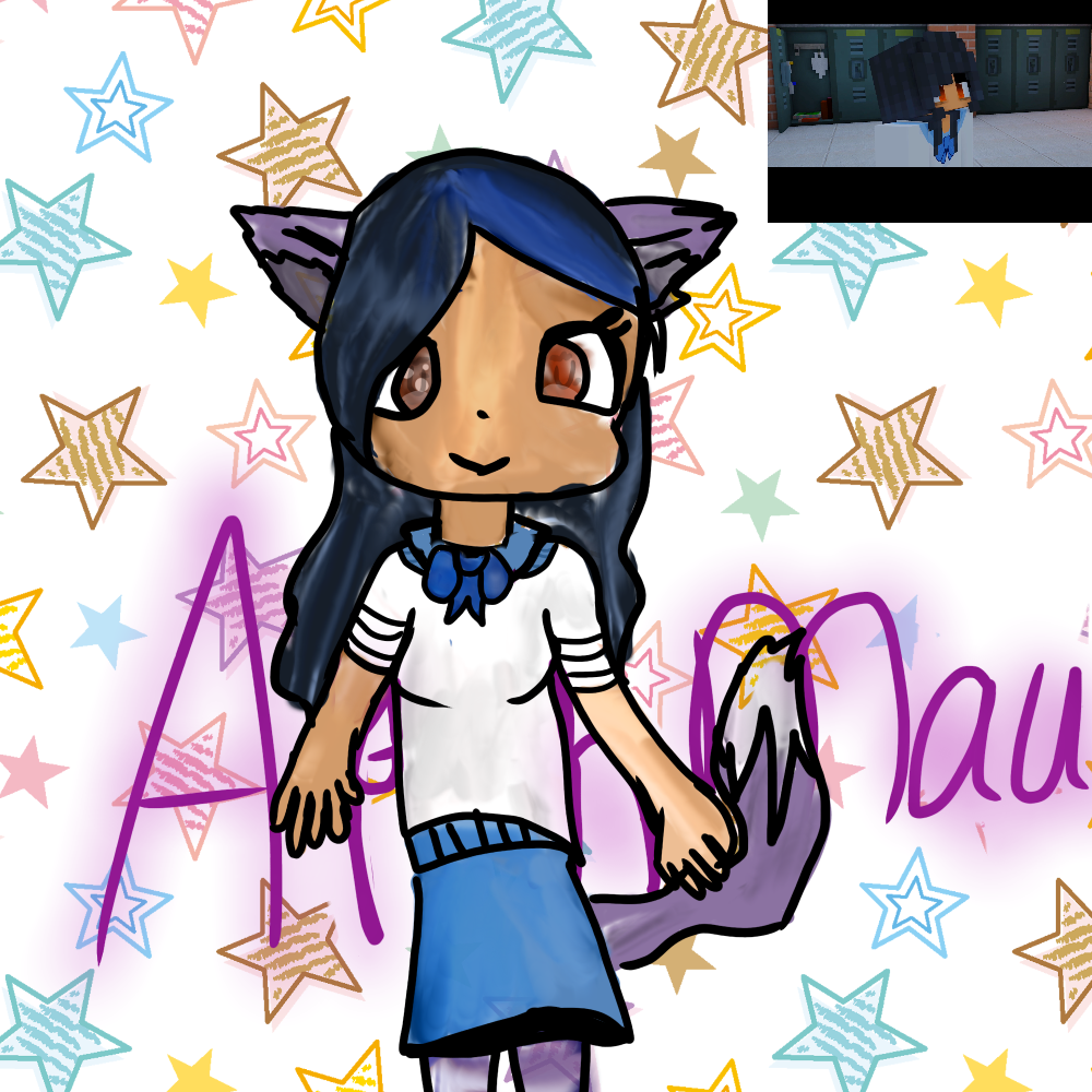 Aph as Ein... Aphmau PDH Fanart - ibisPaint