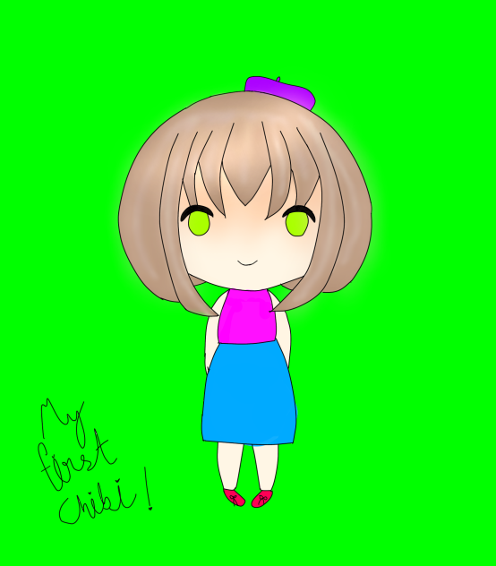 My first Chibi! - ibisPaint