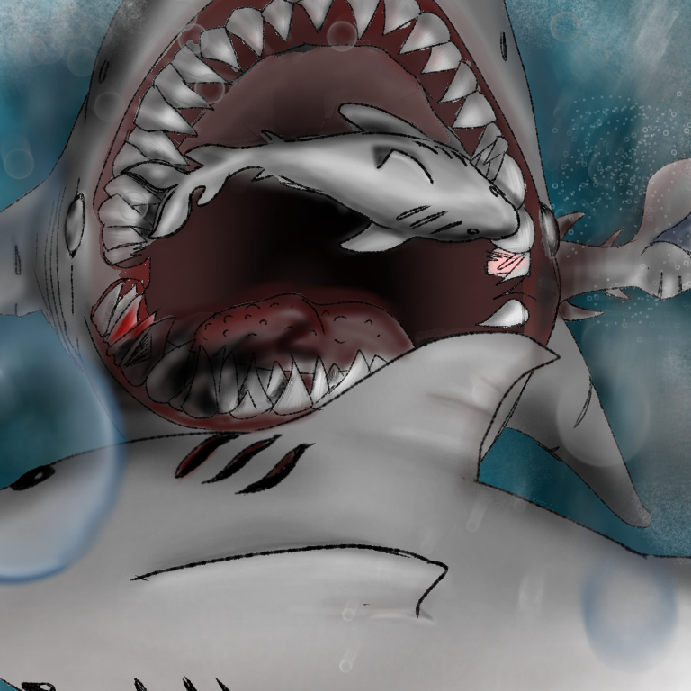 Shark Sharks #shorts - ibisPaint