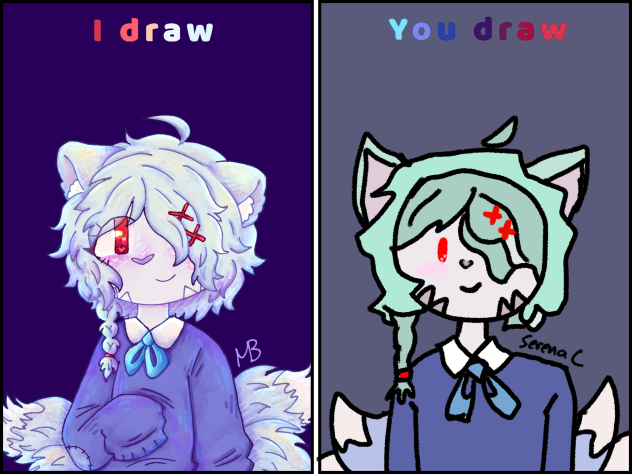 I draw you draw with mare! - ibisPaint