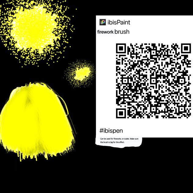 firework brush - ibisPaint