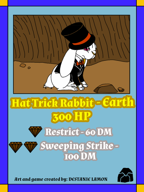 CC&M HAT TRICK RABBIT-EARTH - ibisPaint