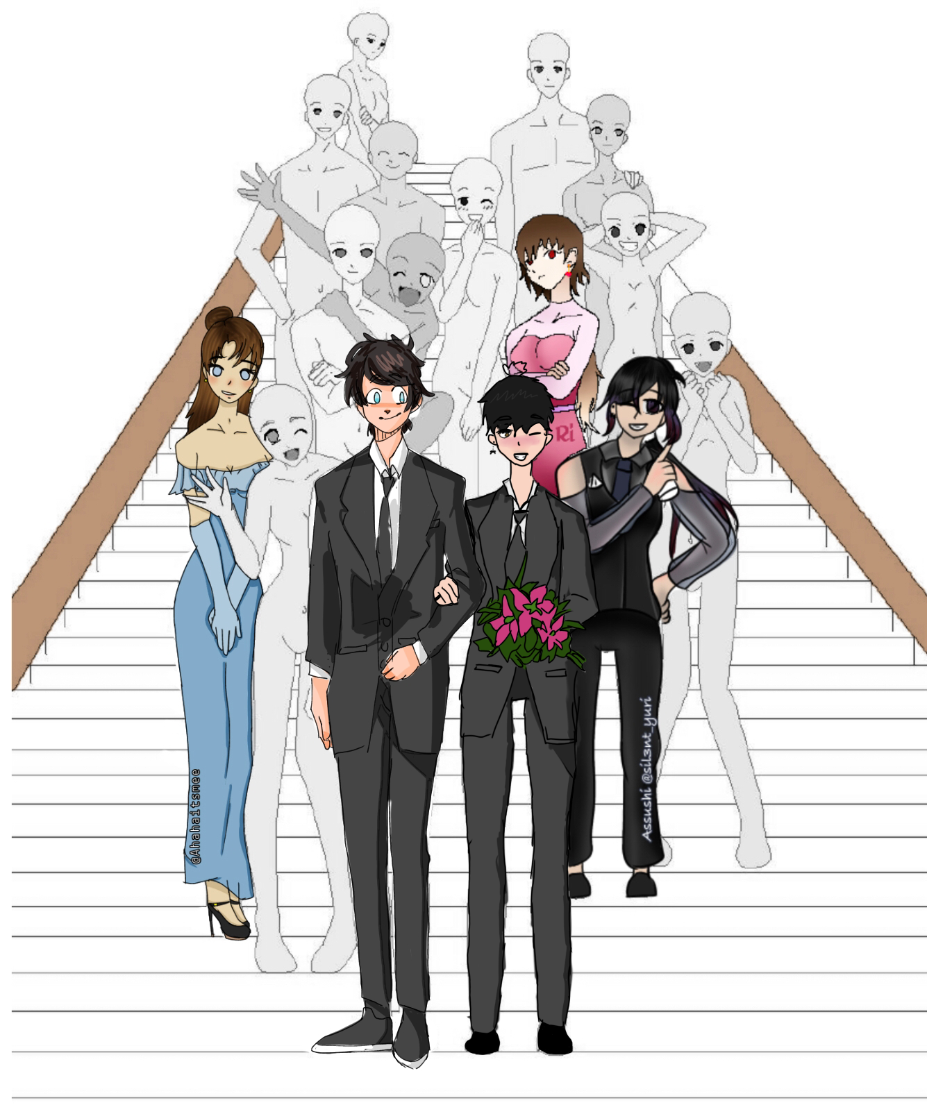 Getting married collab - ibisPaint