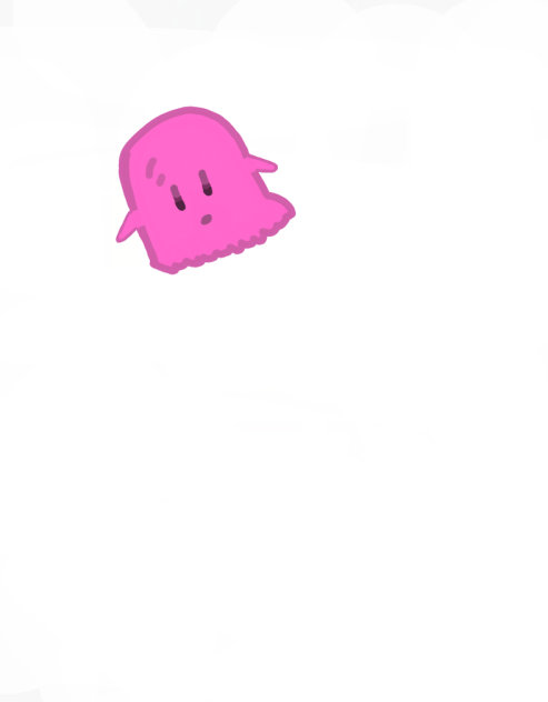 pink ghost - ibisPaint