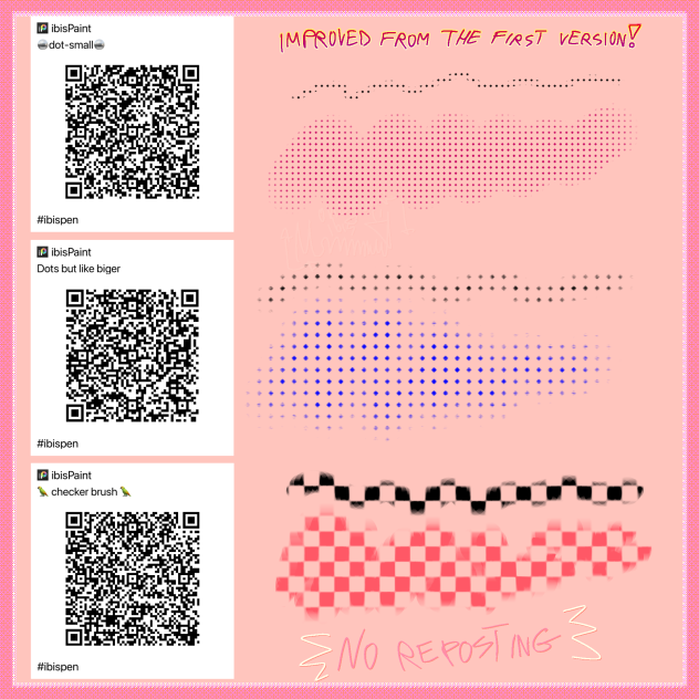 Random ahh dot brushes - ibisPaint