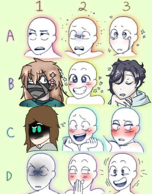 Expressions collab - ibisPaint