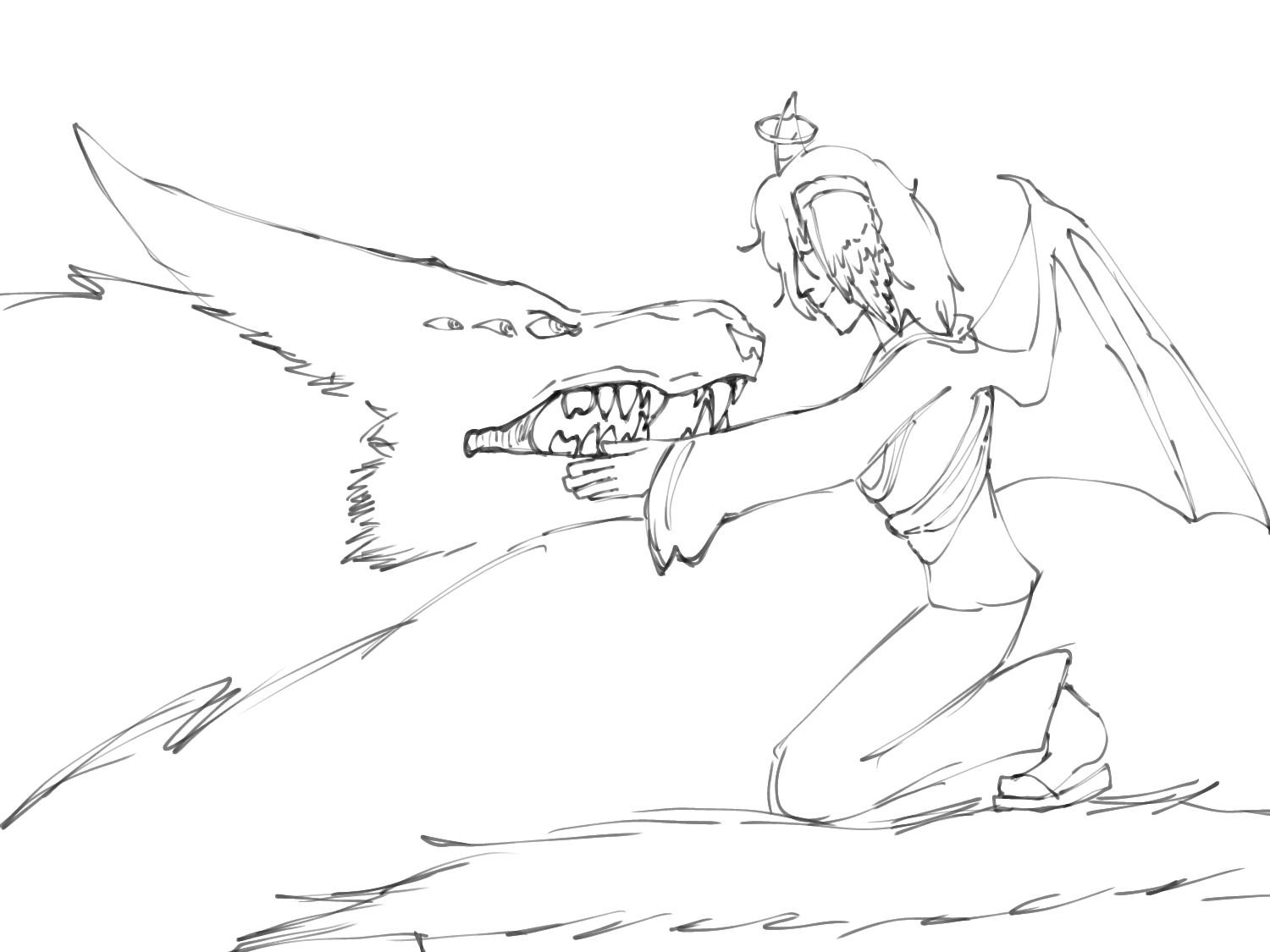 Calm down gorix - ibisPaint