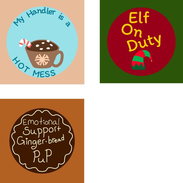 Christmas ESSA pins - ibisPaint