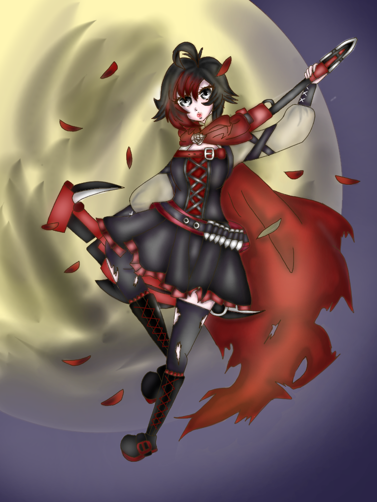 ruby rose fanart - ibisPaint
