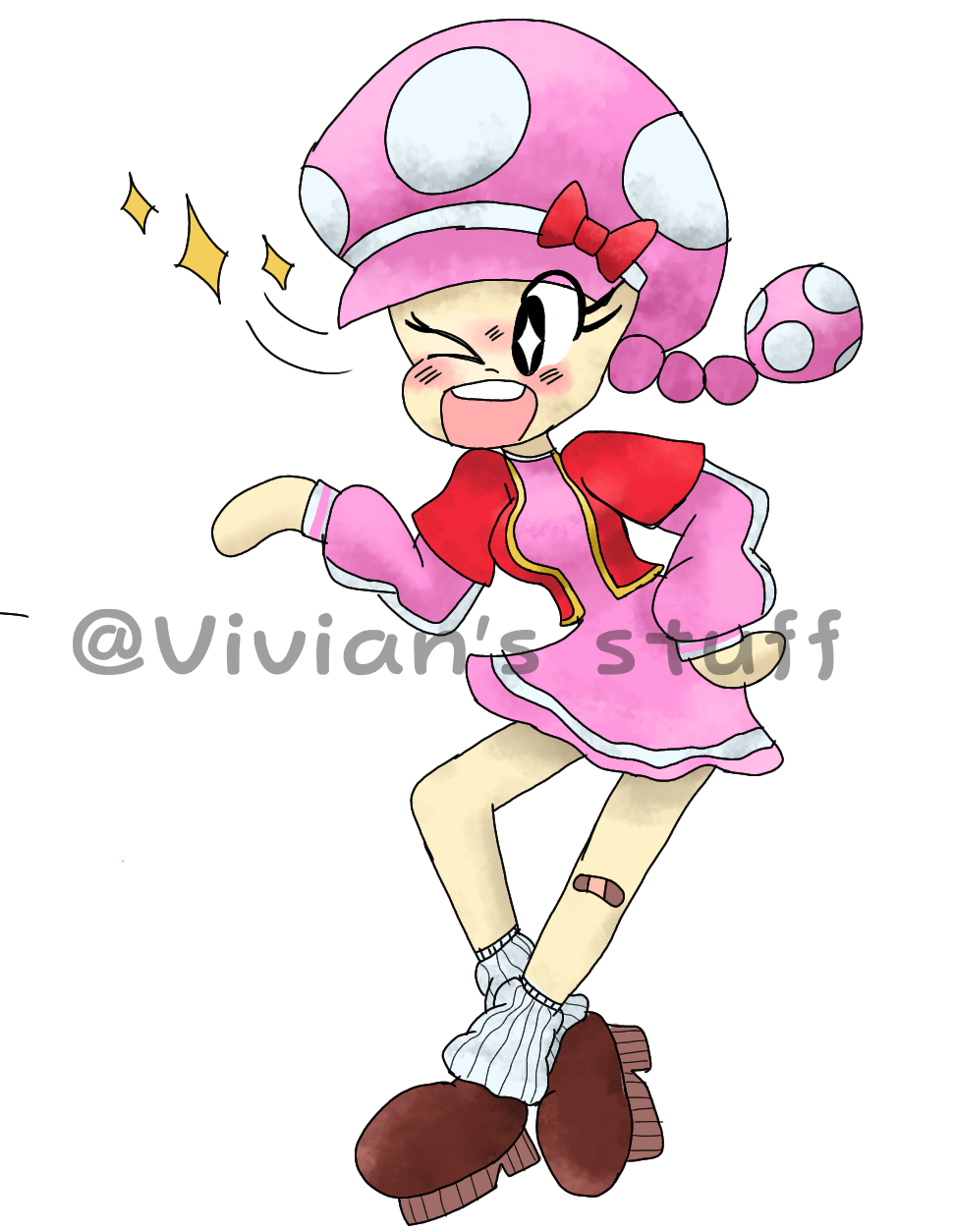 awesome sauce toadette =] - ibisPaint