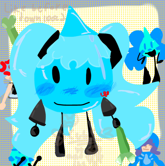 Hastune teardrop inspired lol - ibisPaint